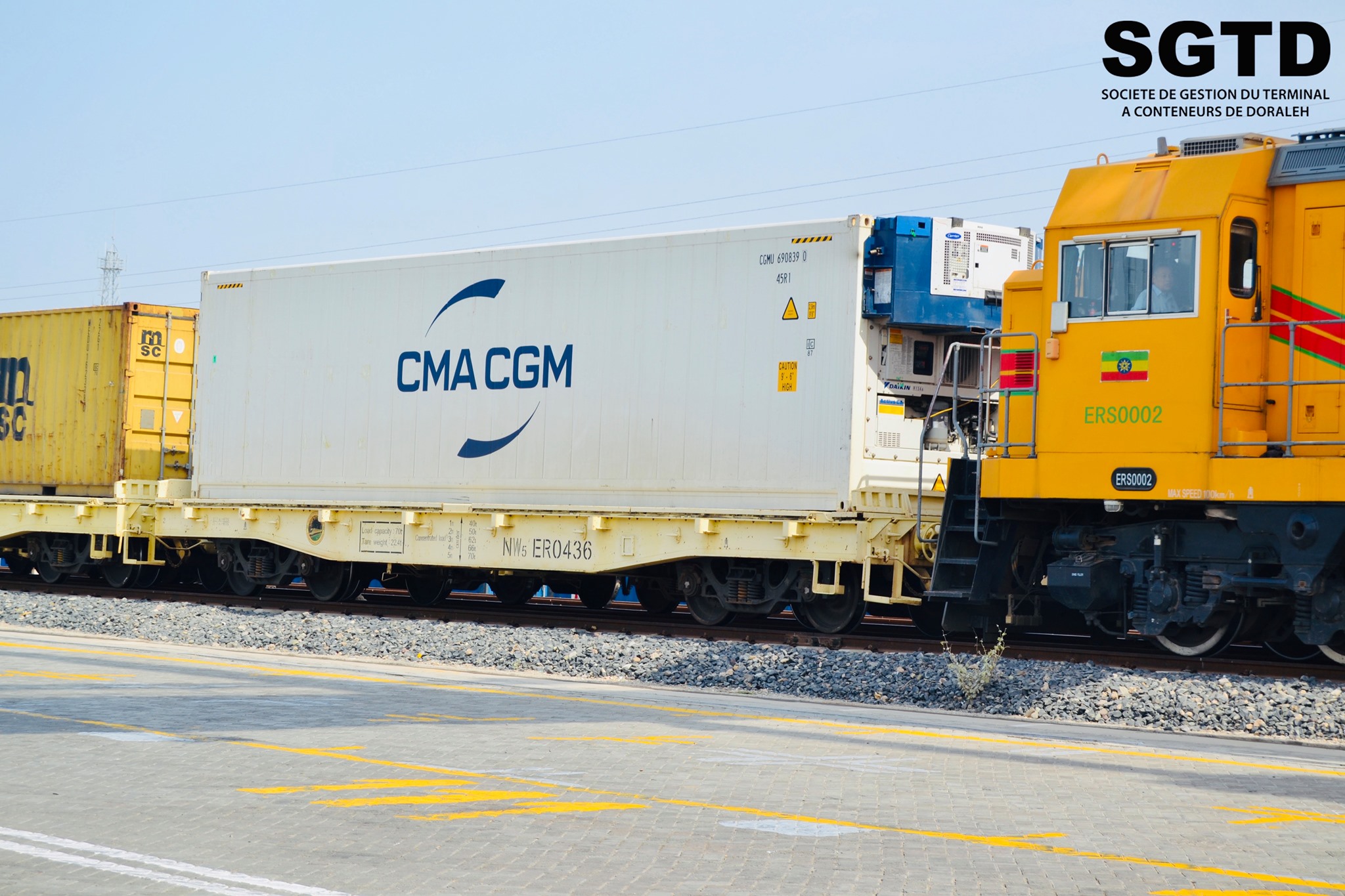 Arrivée du premier conteneur frigorifique export - SGTD