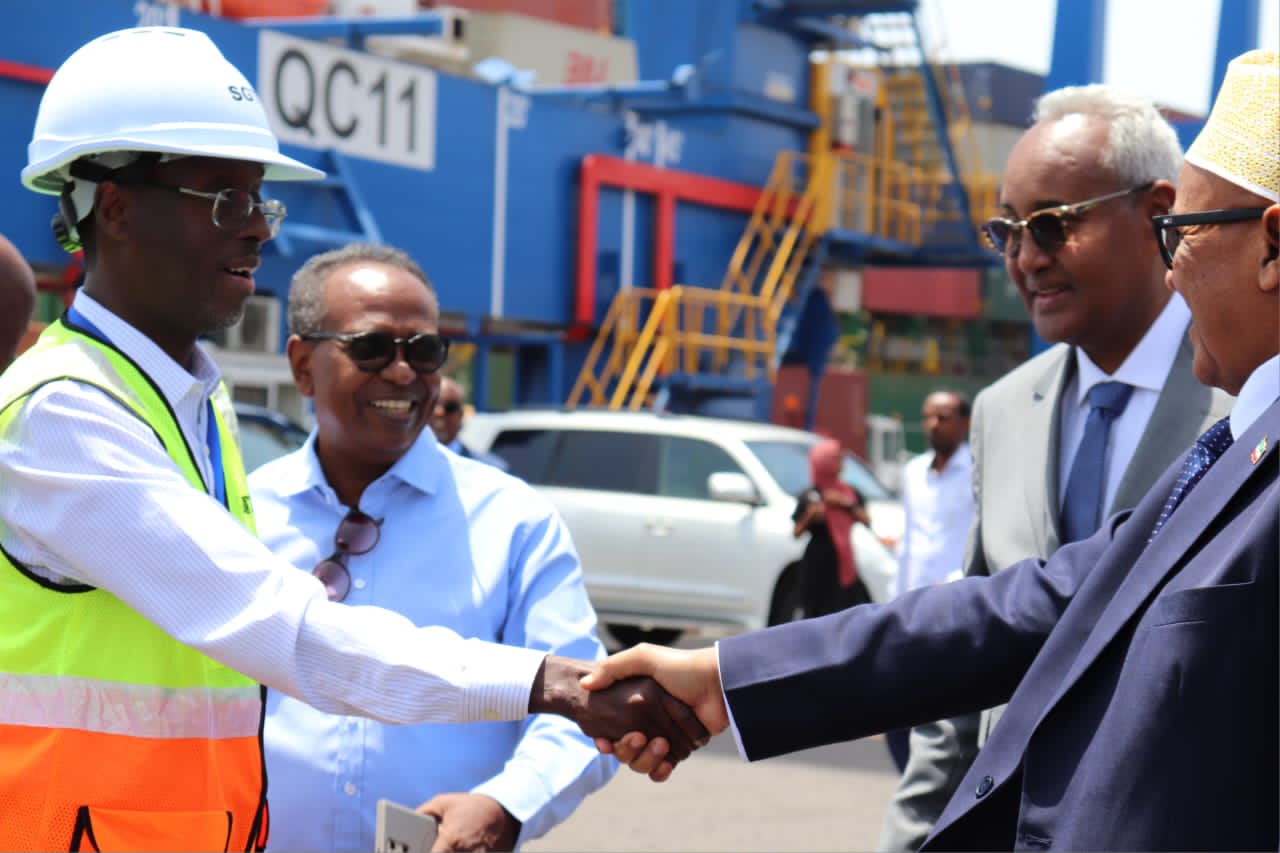 Visit of President of Somaliland, H.E Mr. Abdirahman Mohamed Abdullahi ...